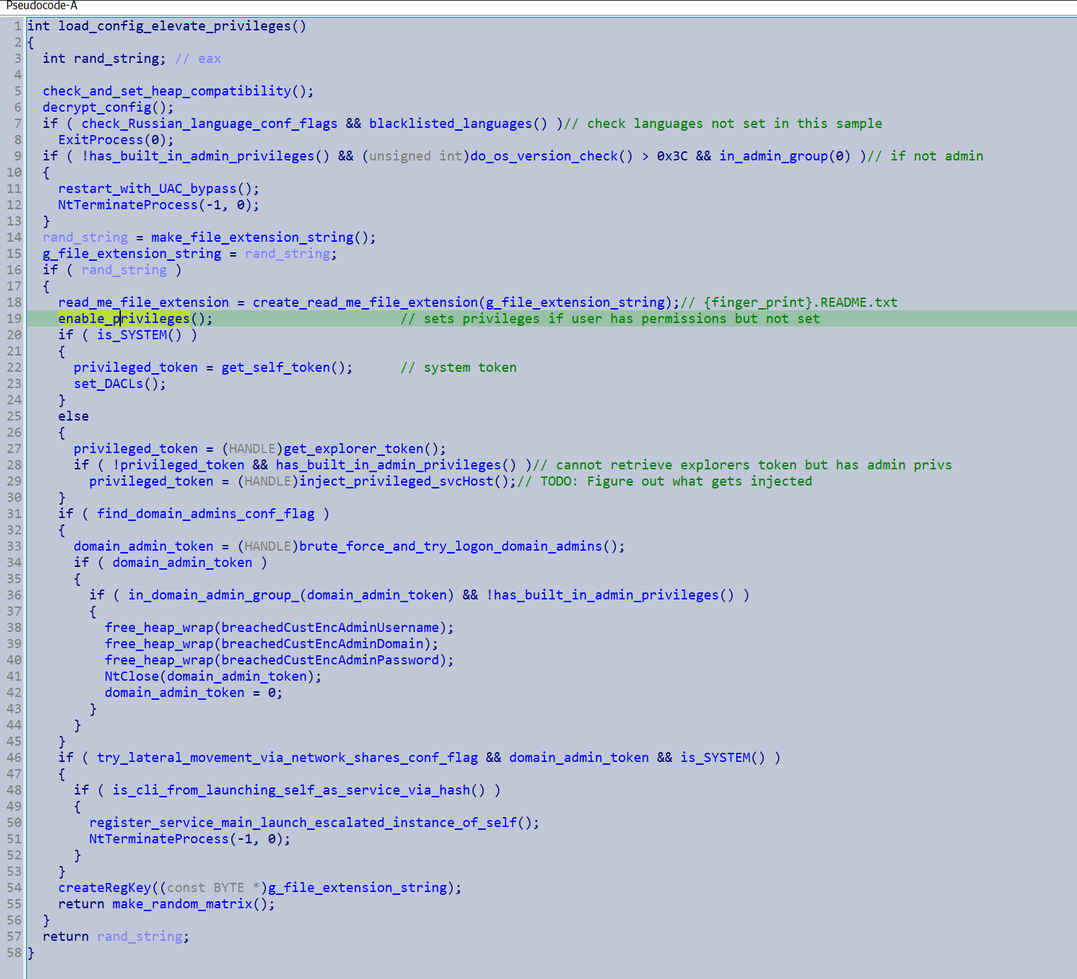 BlackMatter Ransomware Analysis | Kevin Johnson’s Security Blog